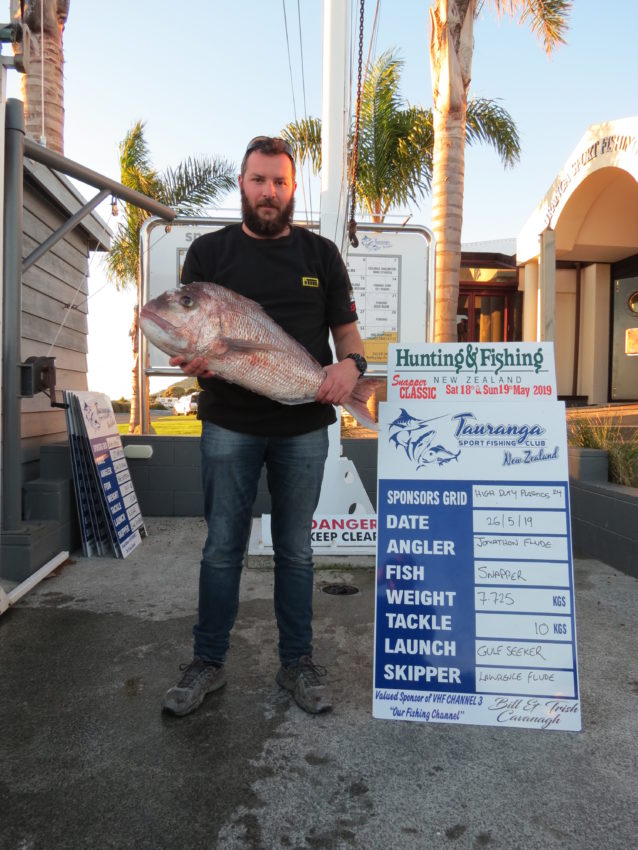 2019 Hunting & Fishing Snapper Classic REPORT - Tauranga Sport Fishing Club